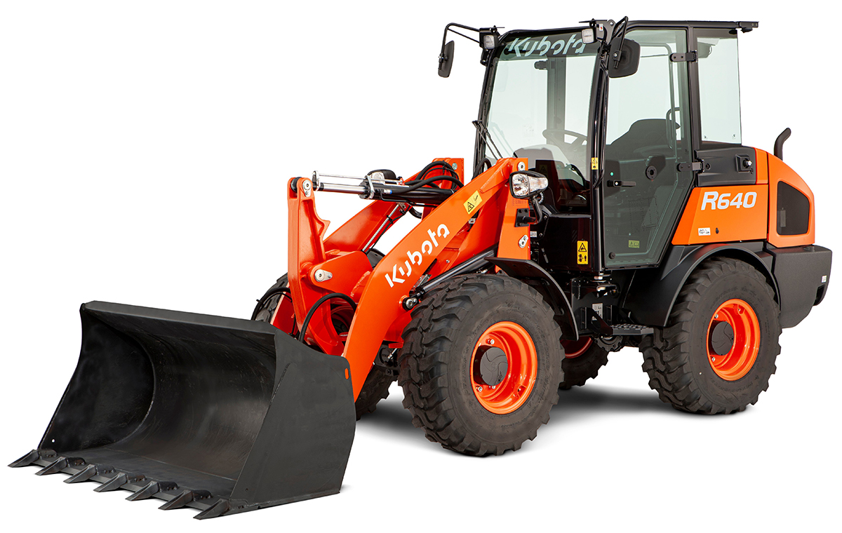 Construction - Wheel Loaders - R640 | Kubota