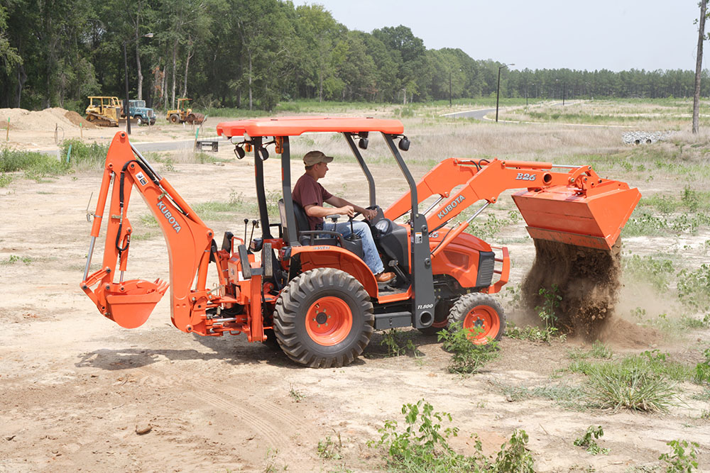 Tractors Tractor Loader Backhoe B26 Kubota